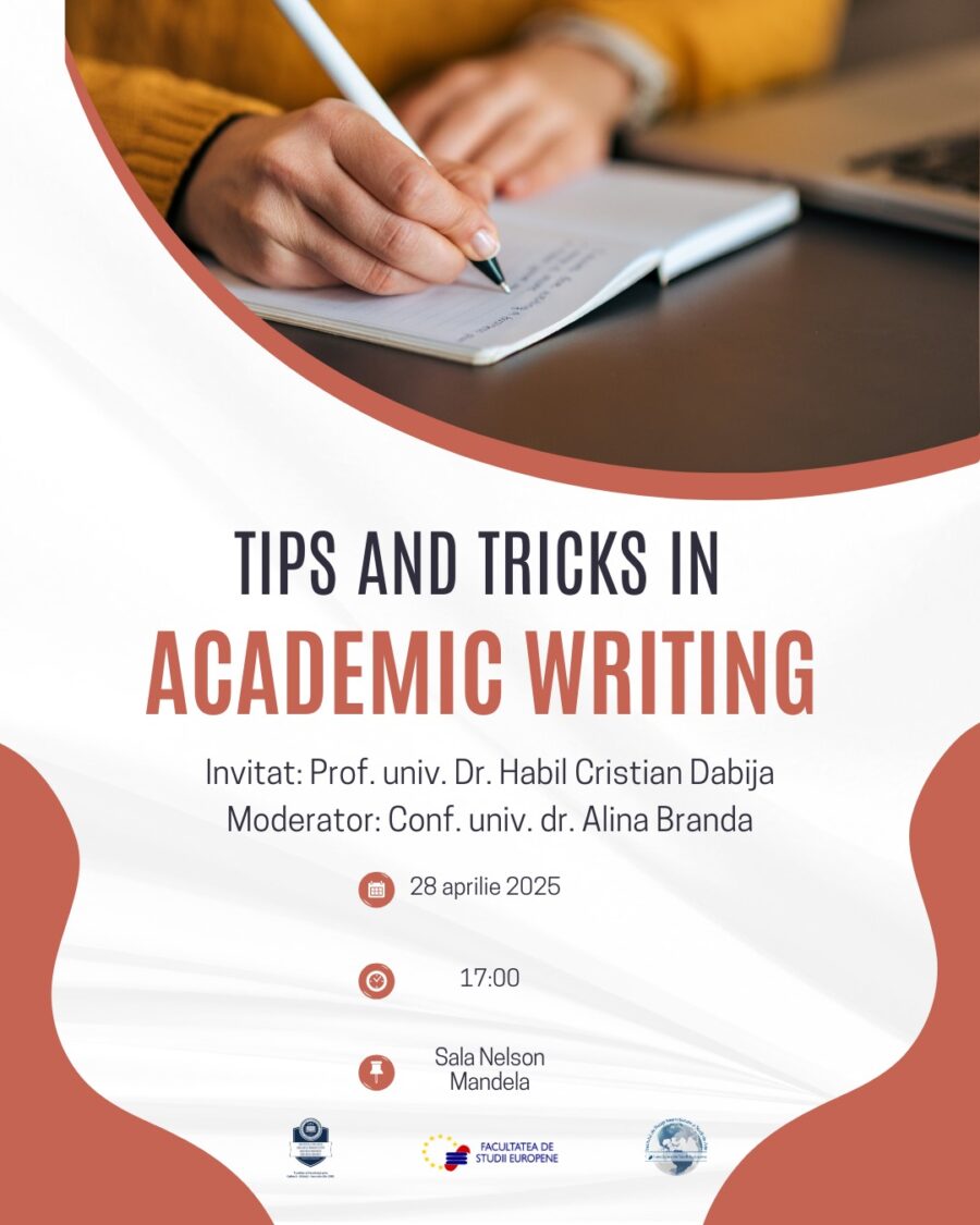 Tips and tricks in Academic Writing - Facultatea de Studii Europene