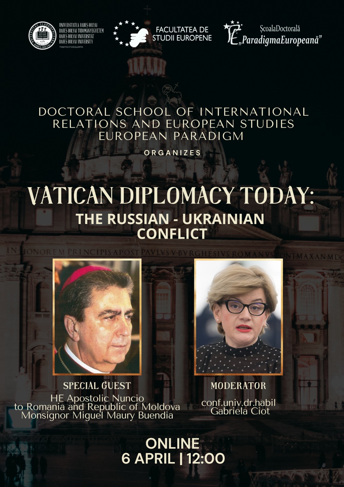 Vatican Diplomacy today: the Russian-Ukrainian conflict - Facultatea de ...