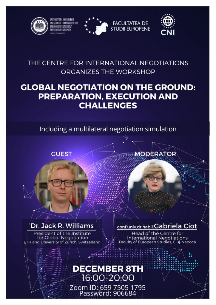 Global Negotiation on the Ground: Preparation, Execution and Challenges ...